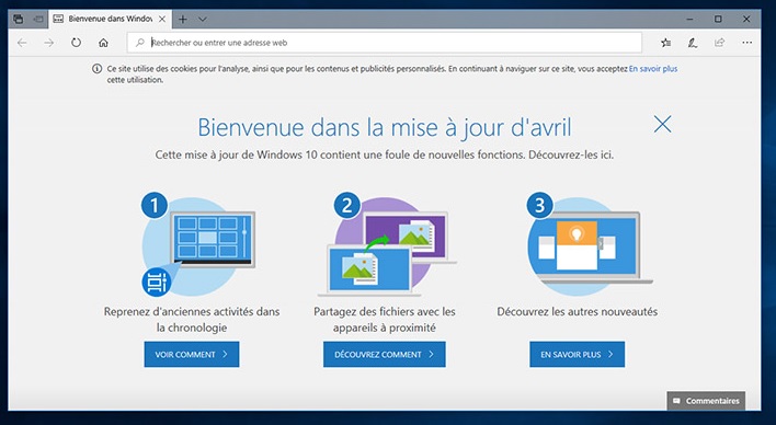 Windows 10 April Update : le déploiement automatique débutera ce mardi